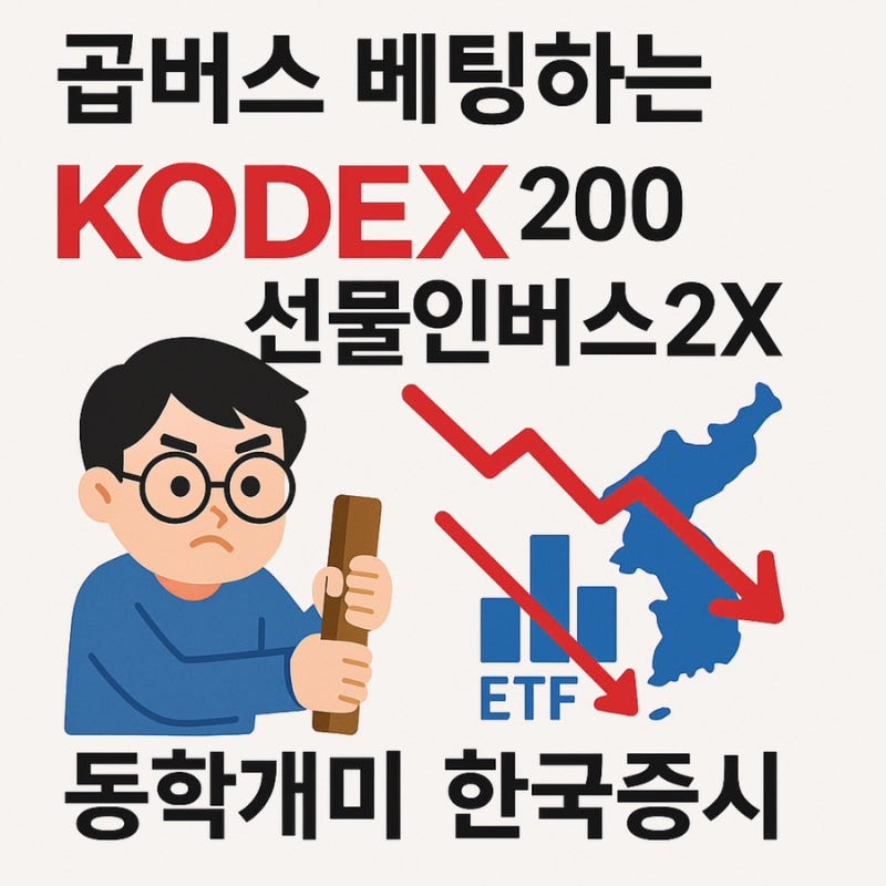 곱버스 베팅하는 KODEX 200선물인버스2X ETF 알아보니 : 네이버 블로그