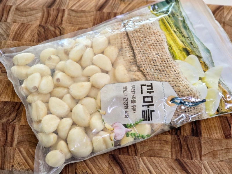 이렇게만 하면 끝까지 신선하게! 깐마늘 보관법 : 네이버 블로그