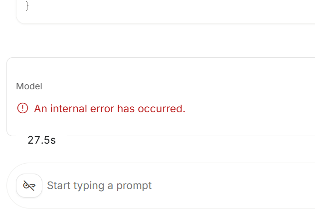 An internal error has occurred 오류 원인과 해결 방법 : 네이버 블로그