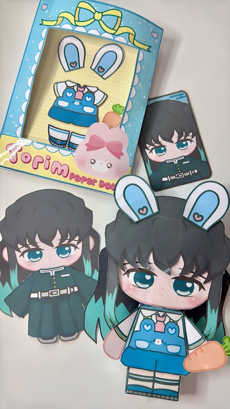 무이치로 종이인형 만들기(업그레이드 했어요!) Diy Muichiro Paperdoll : 네이버 블로그