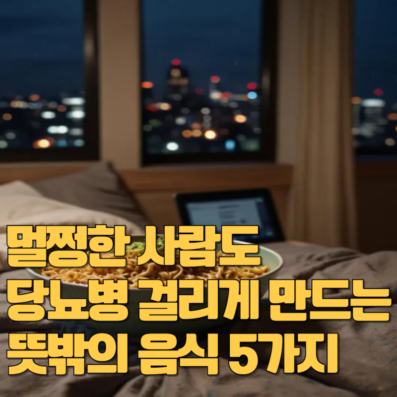 멀쩡한 사람도 당뇨병 걸리게 만드는 뜻밖의 음식 5가지 : 네이버 블로그