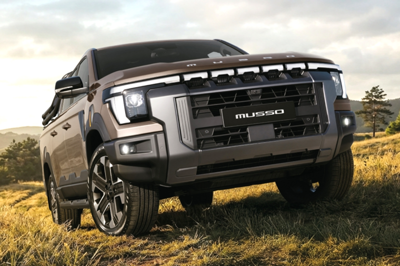 "국산차 넘어선 포스" 상남자도 반했다…KGM 무쏘 디자인 공개 : 네이버 블로그