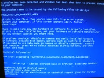 A problem has been detected and windows has been shut down to damage to ...
