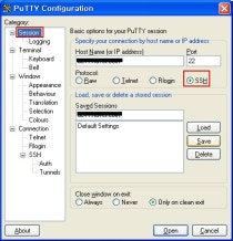 [Putty]텔넷 접속 프로그램 putty.exe 설정법 : 네이버 블로그
