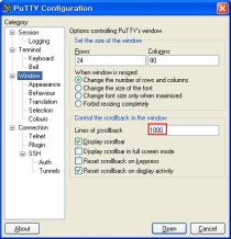 [Putty]텔넷 접속 프로그램 putty.exe 설정법 : 네이버 블로그