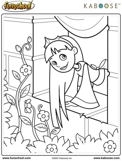 kaboose coloring pages