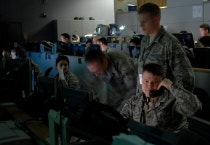 오산 미공군 기지내 HTACC(전구항공통제본부)-출처는 유용원의 군사세계 : 네이버 블로그