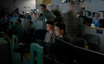 오산 미공군 기지내 HTACC(전구항공통제본부)-출처는 유용원의 군사세계 : 네이버 블로그