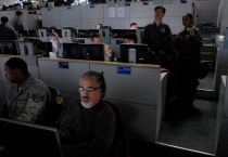 오산 미공군 기지내 HTACC(전구항공통제본부)-출처는 유용원의 군사세계 : 네이버 블로그